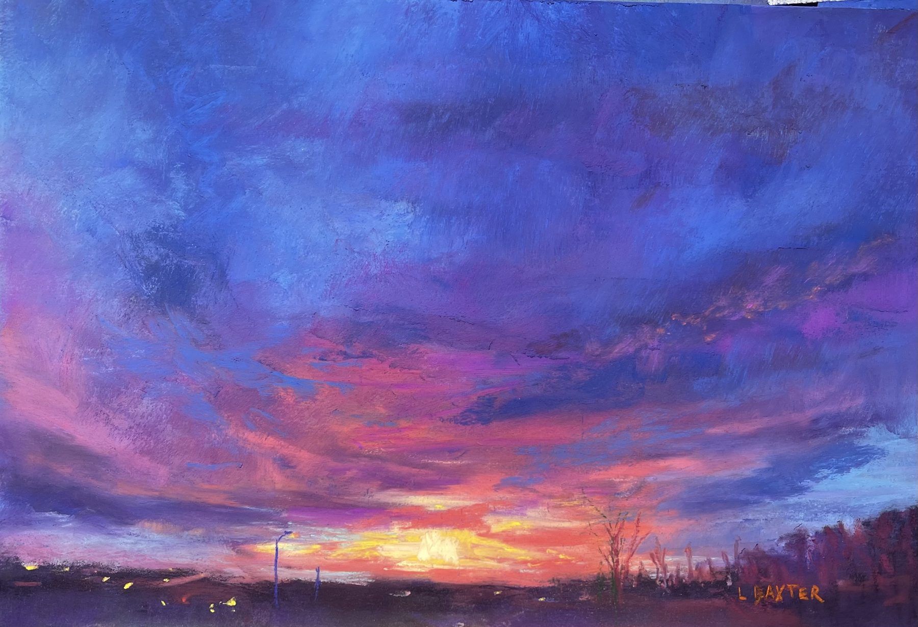 Rural Art by Lynda Baxter Alberta Soft Pastel Artist
